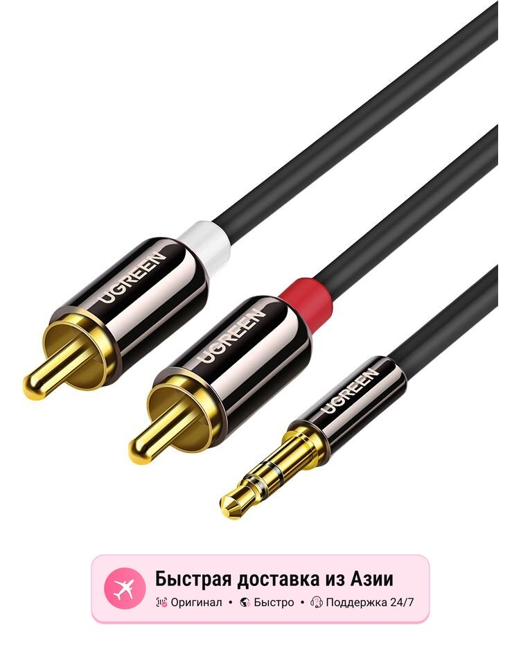 Кабели UGREEN HDMI - HDMI, черные, 5m EU