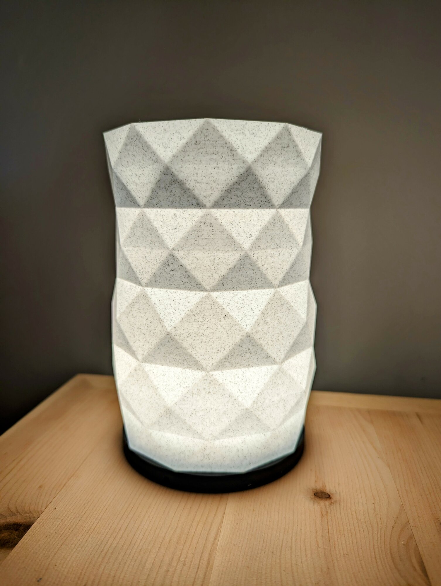 Ваза декоративная дизайнерская, 3D-печать, 3DOPRU арт. VASE-PR-833108