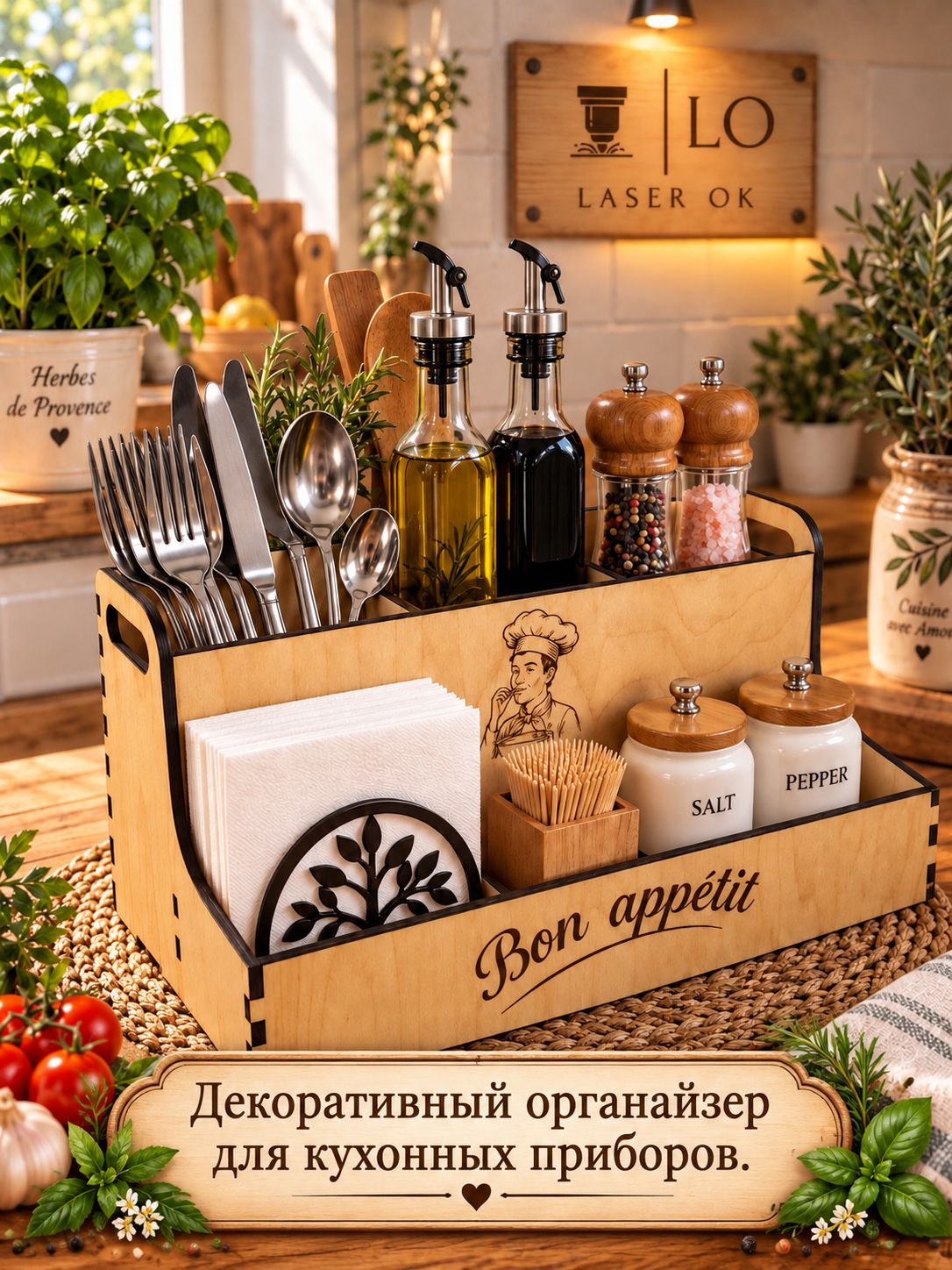Органайзер для кухонных приборов КУ1