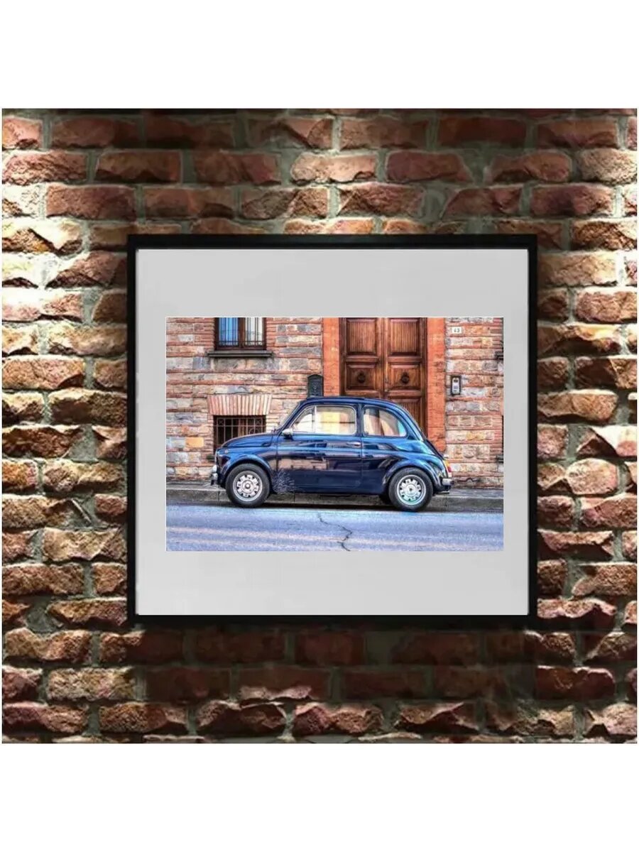 Плакат "Mini retro auto" А3