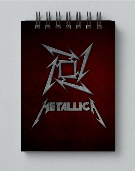 Блокнот Metallica, Металлика №4, А6