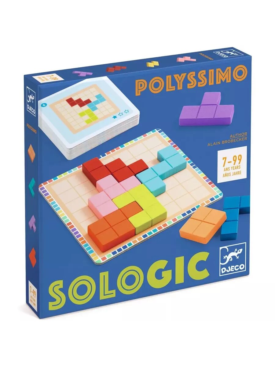 Sologic Настольная игра-головоломка Полиссимо DJ08451
