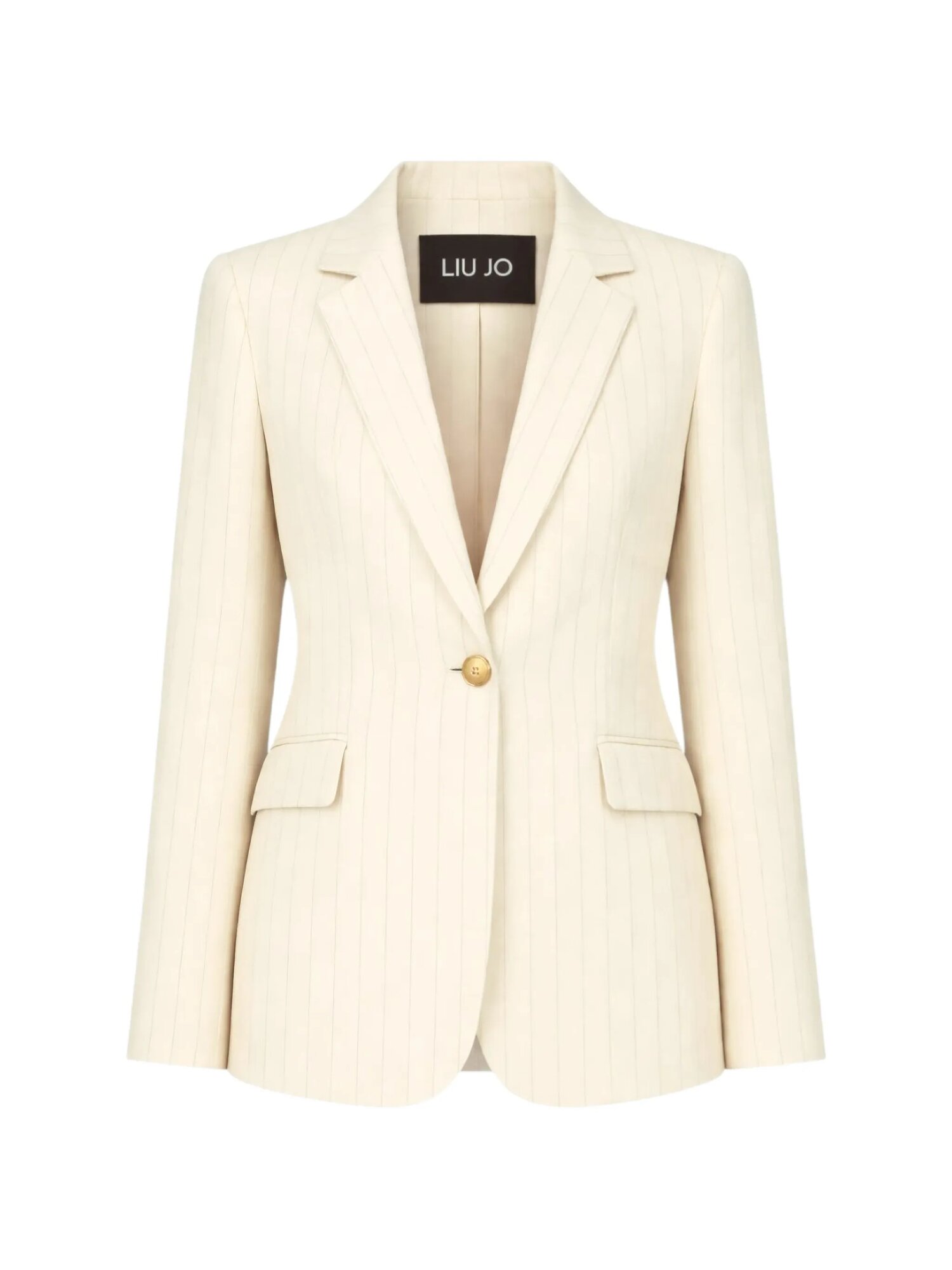 Пиджак Pinstripe single-breasted blazer