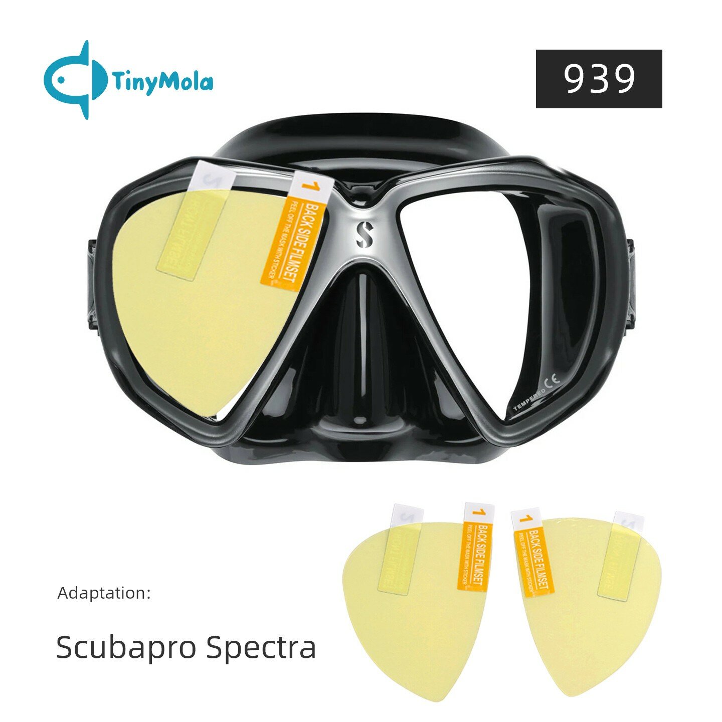 Анти-туманная пленка Scubapro Spectra для аквалангистских масок, премиальное качество, простое нанесение