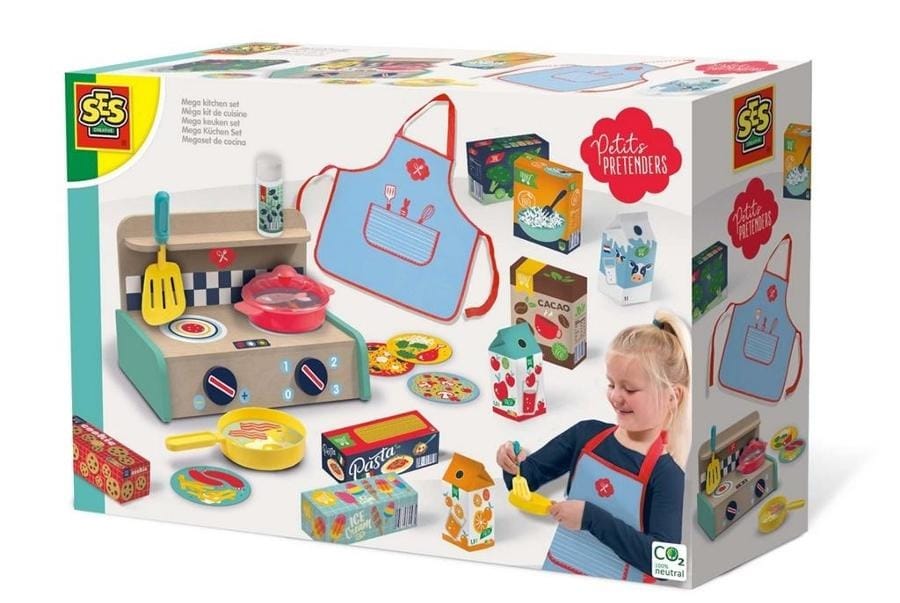 Мини-кухня SES Creative Petits, большой набор с аксессуарами