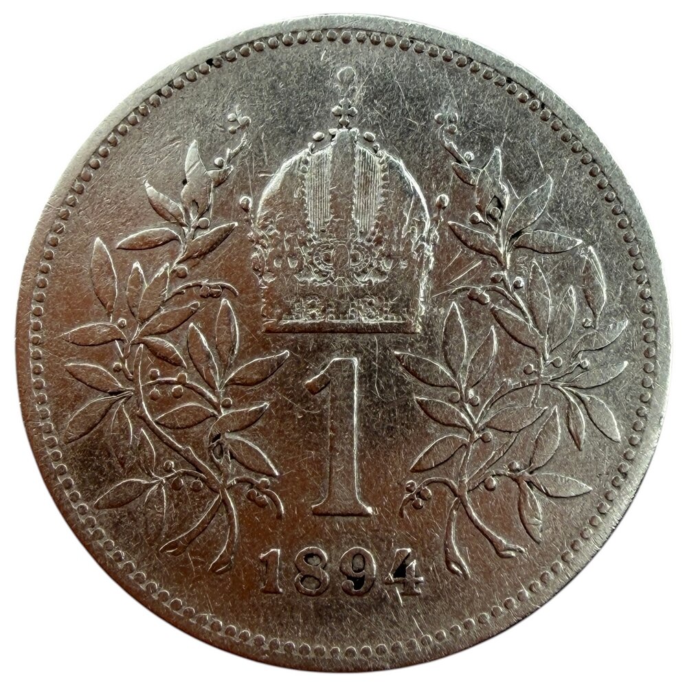 Австрия 1 крона 1894 г.