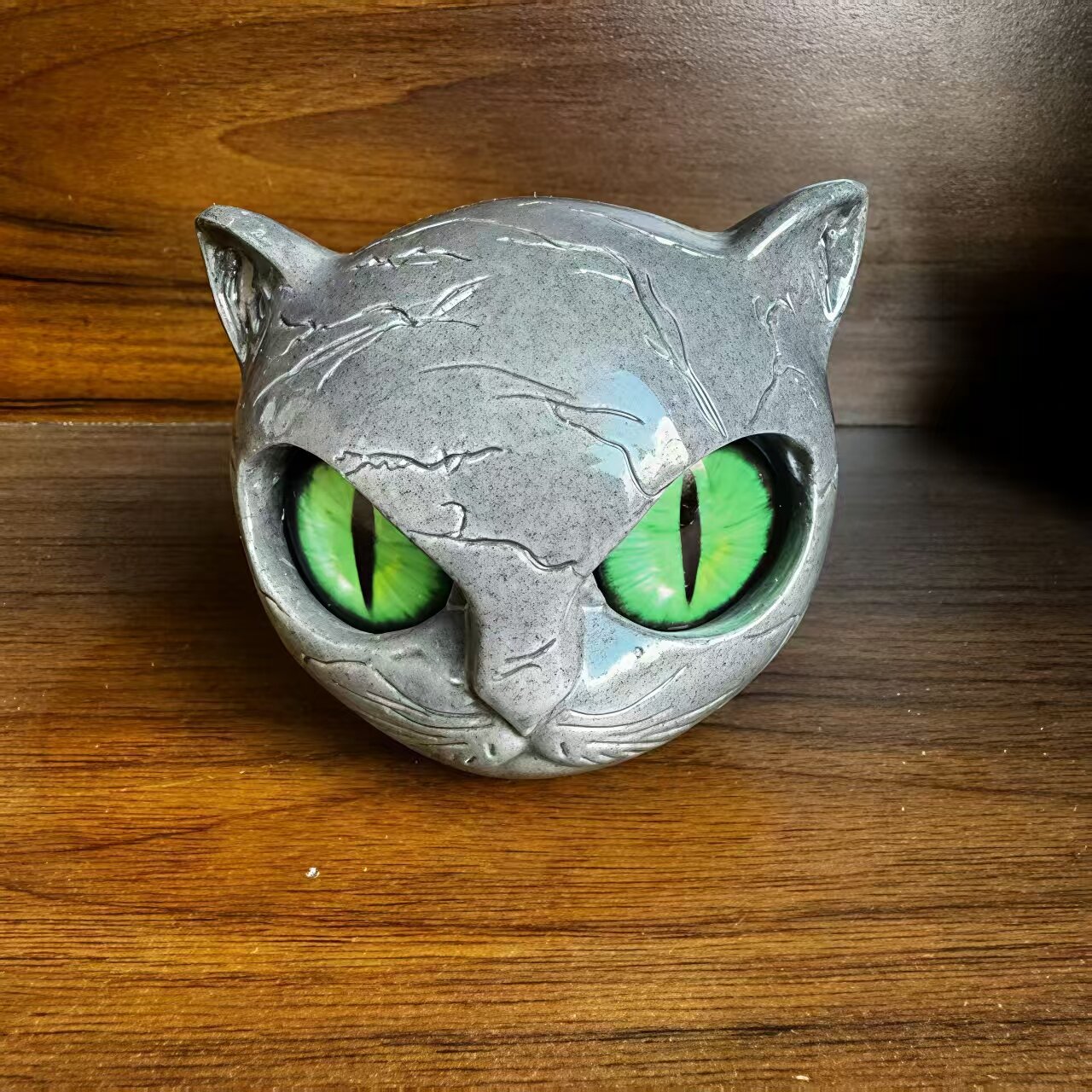 Luxury Black Cat Stone Sculpture Роскошная резьба по камню в виде черной кошки