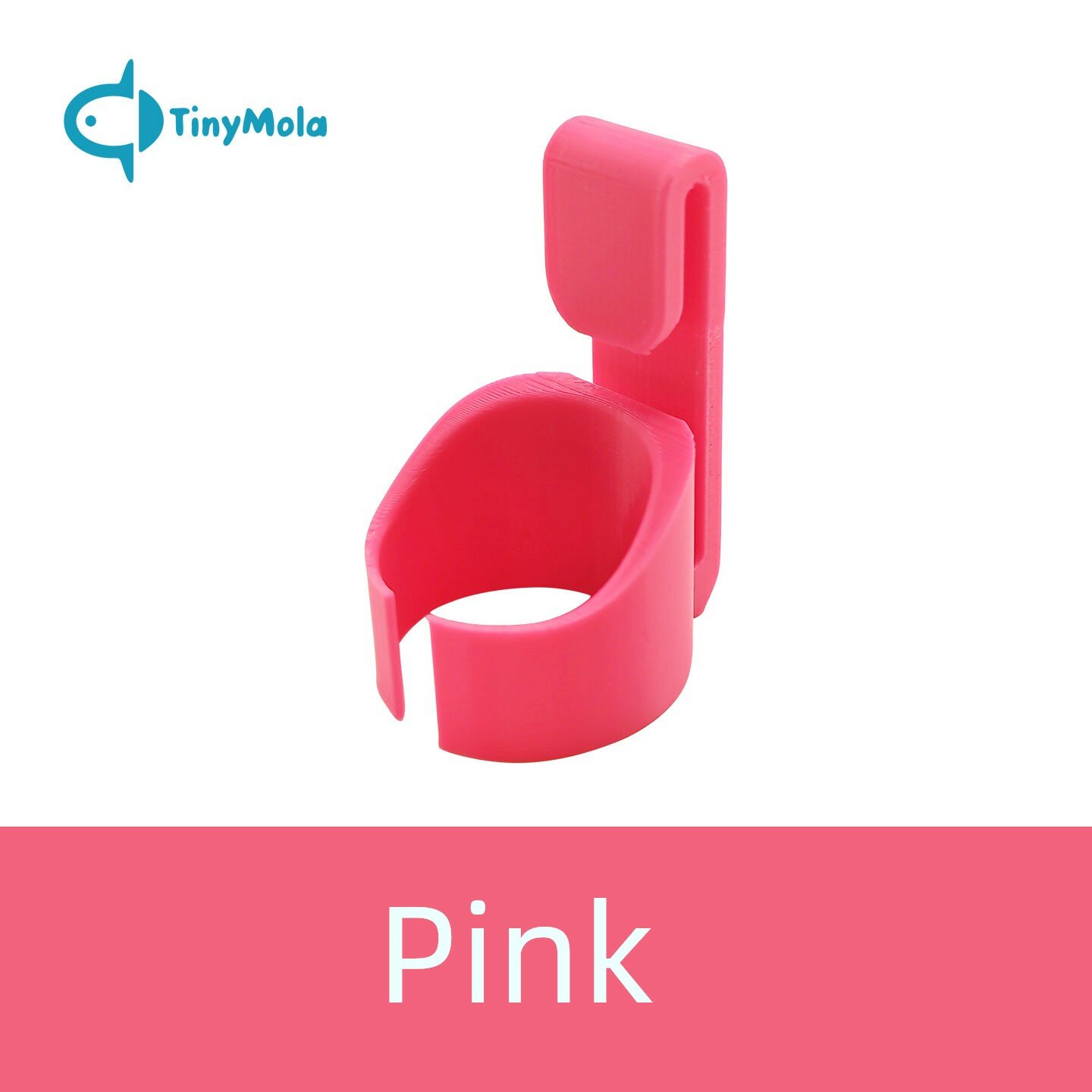 TinyMola Snorkel Strap Clip для водолазного маски - розовый регулируемый эластичный ремешок