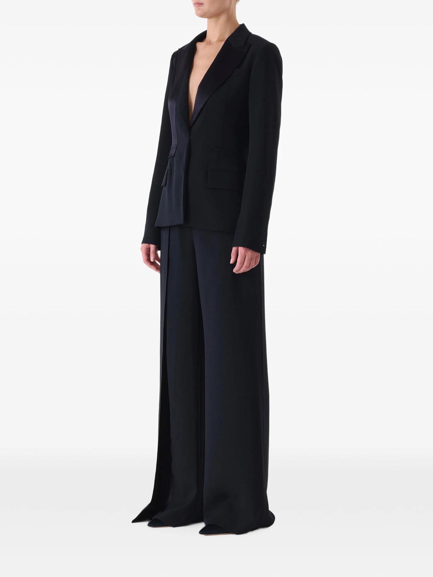 Пиджак JASON WU Single-breasted blazer, размер 14, синий — фото 1