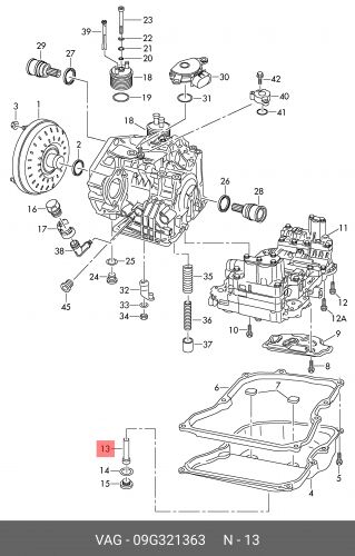 Трубка маслопровода AUDI Q3 2012-2014