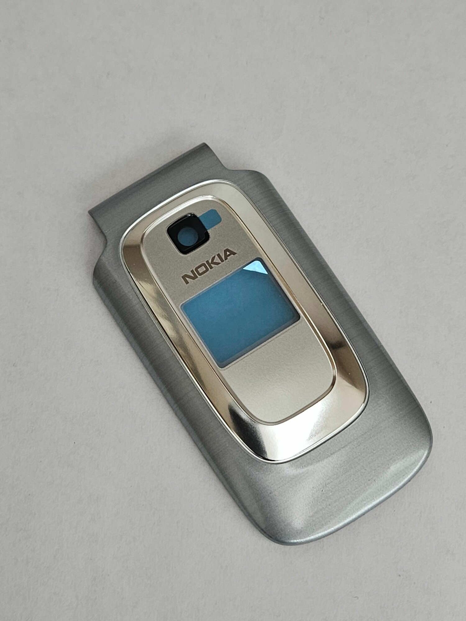 Внешняя передняя панель для Nokia 6085 (цвет - silver) orig.