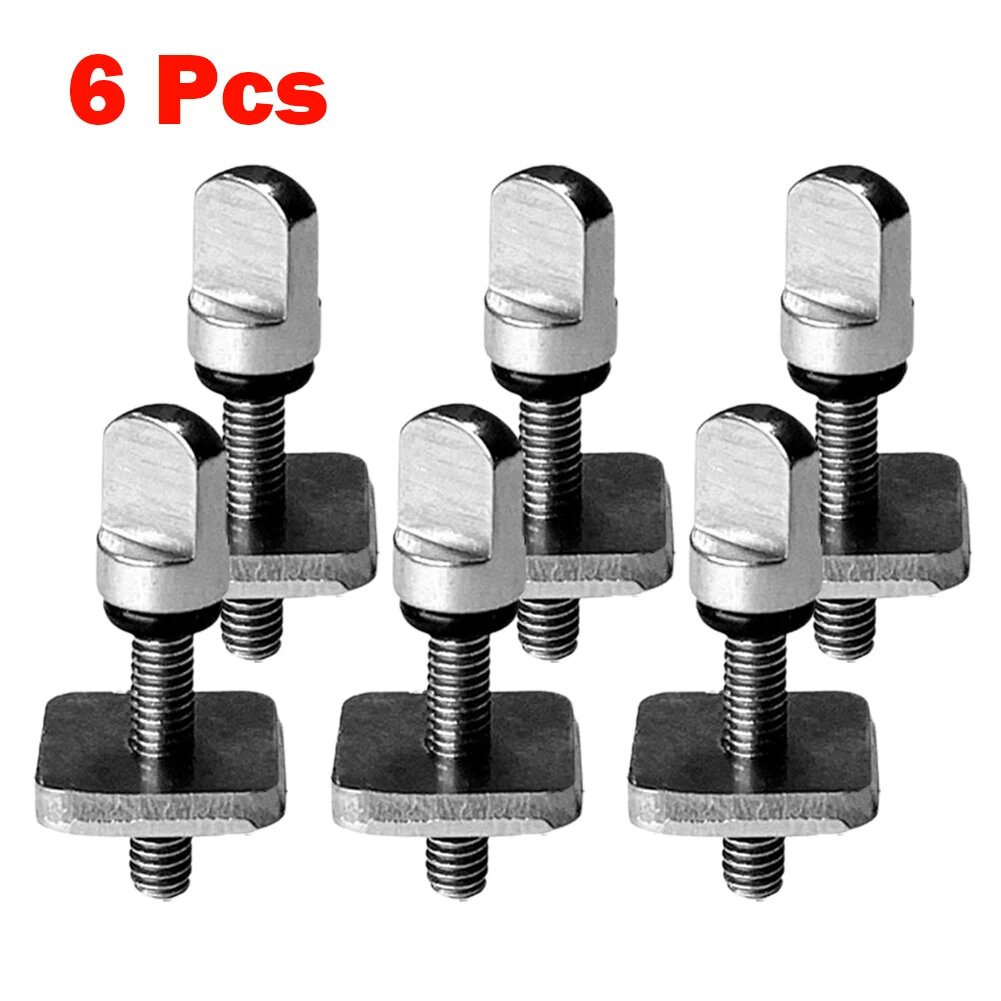 Крепления для хвостового плавника из нержавеющей стали 3/4/6 шт. 6pc