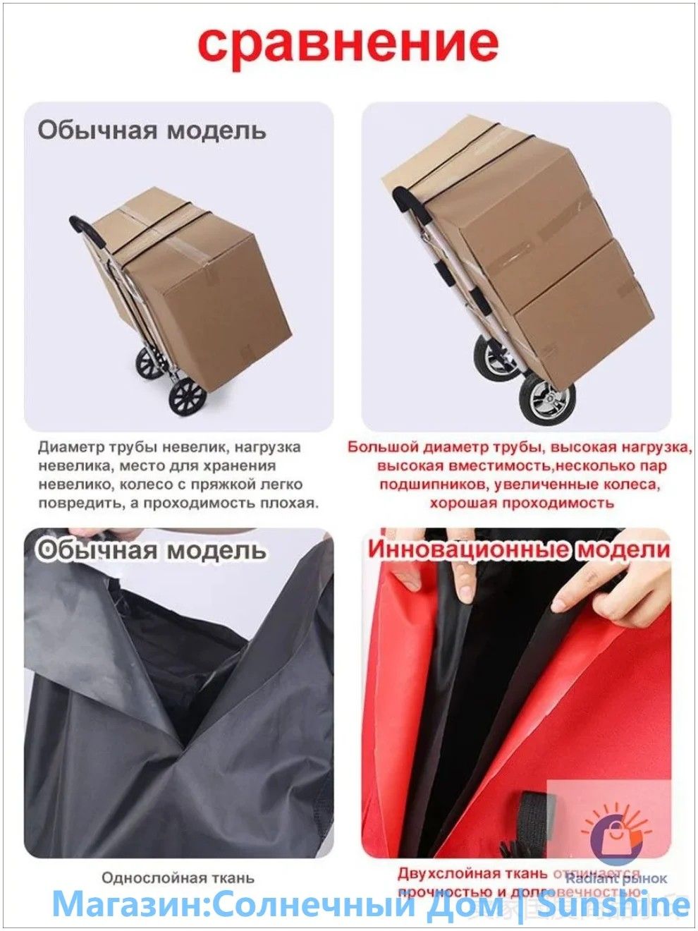 Сумка тележка — фото 1