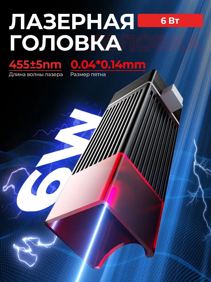 Лазерная головка Z6 6W
