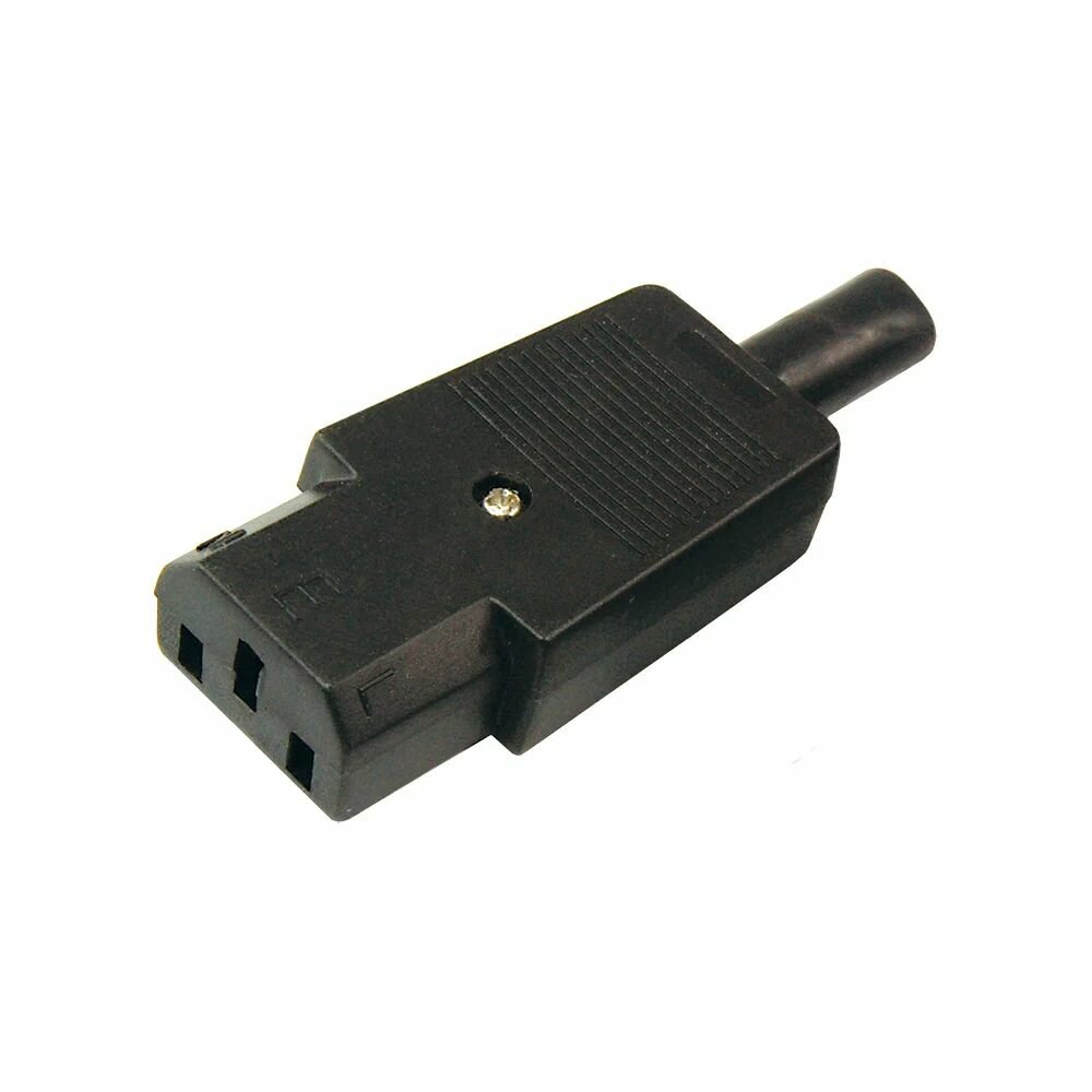 Сетевое кабельное гнездо REXANT 3PIN, 10А 11-0004-9