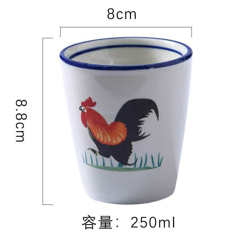 Оптовая продажа старинный петух керамический чайник холодный чайник