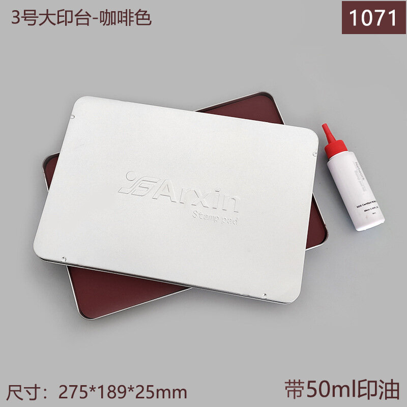 Большой быстросохнущий штемпельный блок красного и черного цветов, для отпечатков рук и ног, квадратный штемпельный блок, большая заготовка для штампа, многоцветный штемпельный блок.