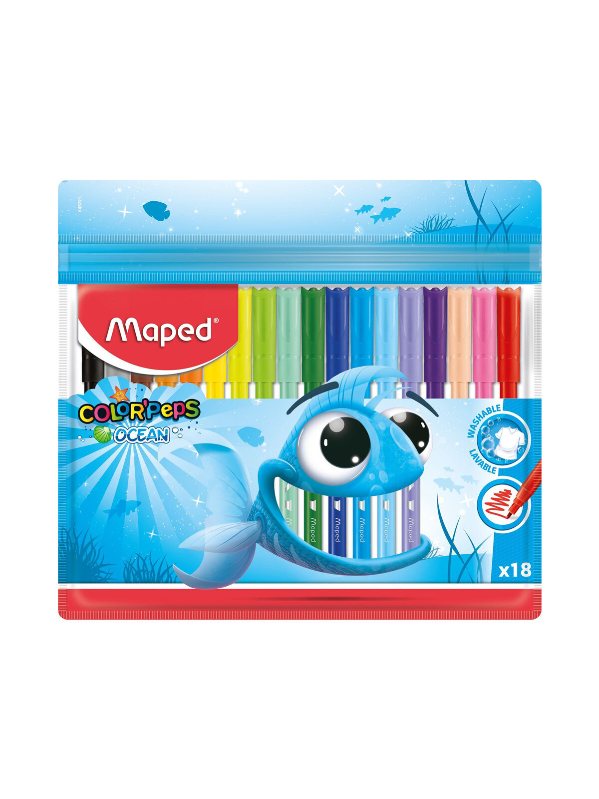 Фломастеры MAPED 18 шт.
