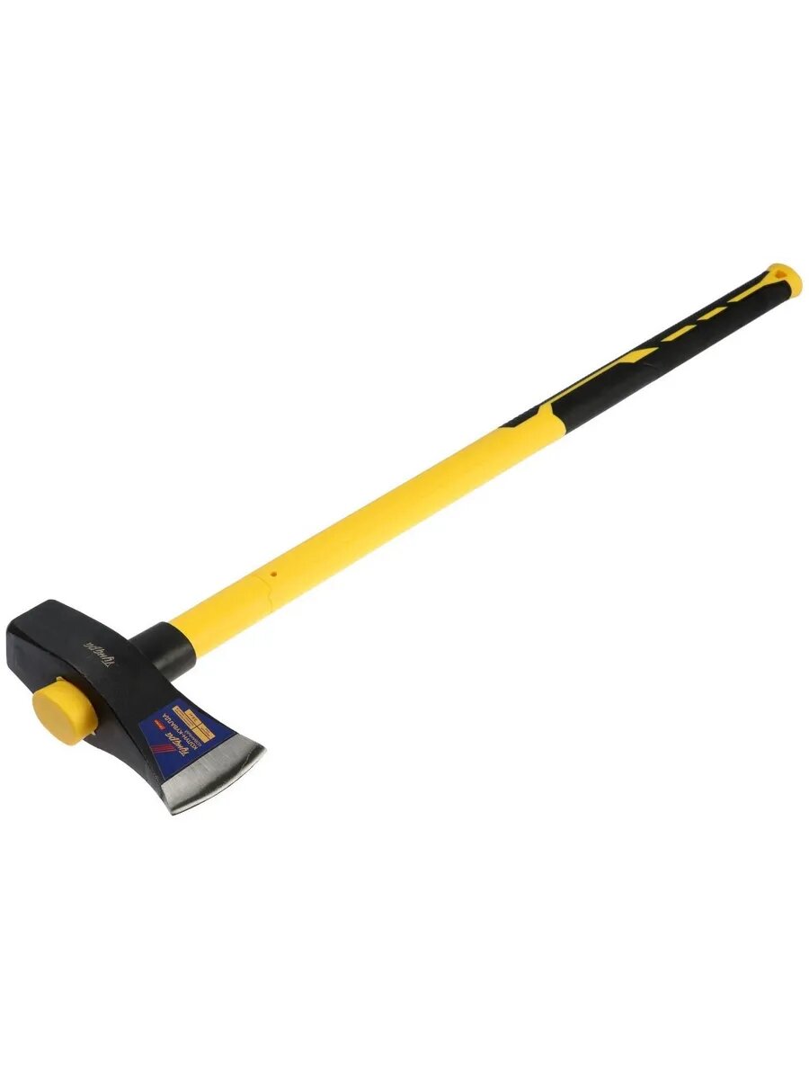 Колун-кувалда кованый 3.6 кг, фибергласовая рукоятка