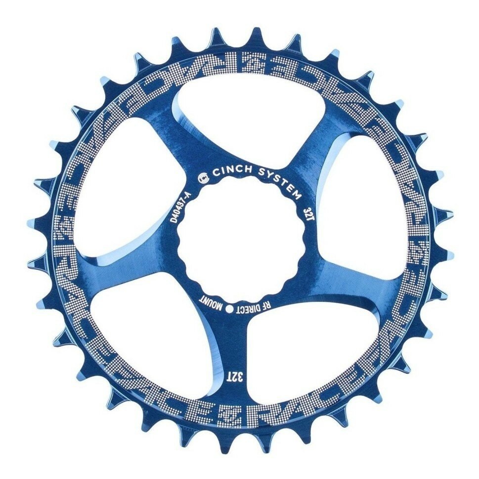 Звезда Race Face Cinch Direct Mount 32T Blue (RNWDM32BLU)