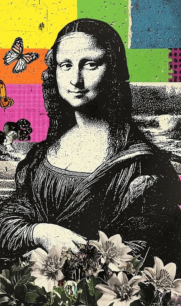 Алмазная Мозаика "Мона Лиза" 40х50 См Алмазная Вышивка / Картина Стразами Подарков / Украшения