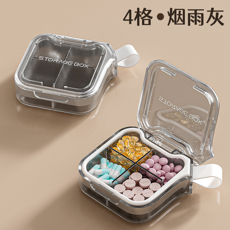 Портативная коробка для таблеток на семь дней в неделю, портативная коробка для хранения лекарств на семь дней в неделю, герметичная, большой емкости