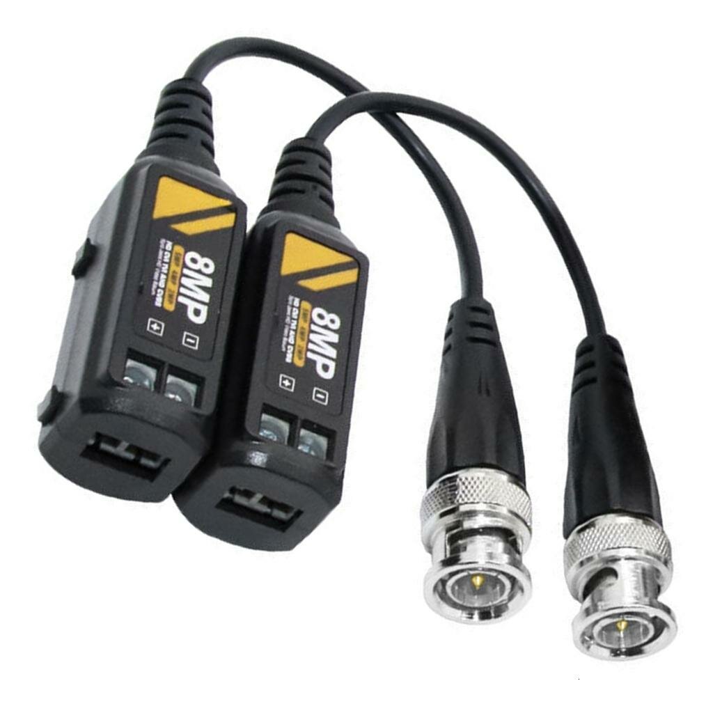 Универсальные адаптеры для камер видеонаблюдения с поддержкой 4 форматов видео по витой паре