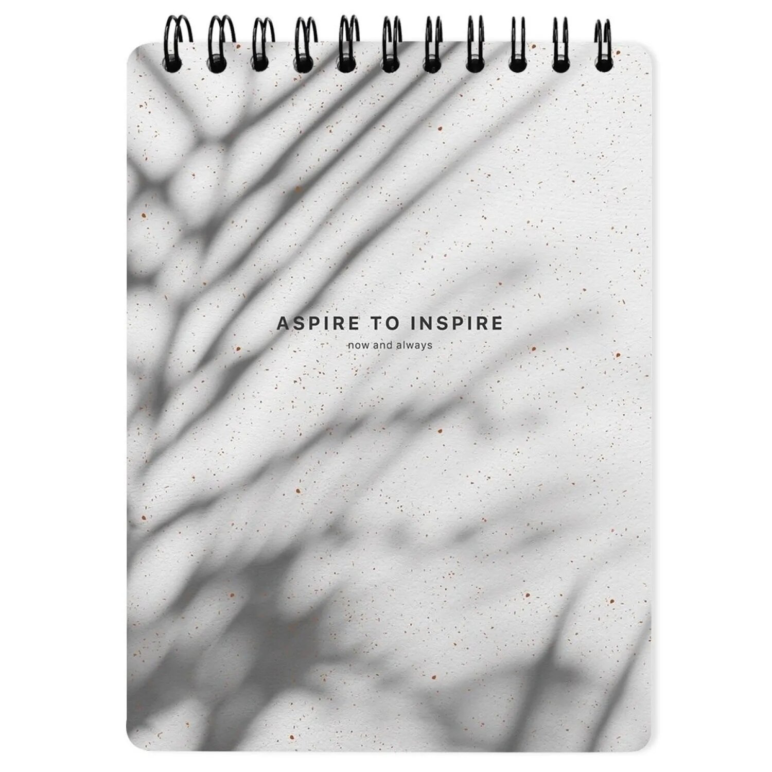 Блокнот А5 50л. клетка, спираль, Be Smart Sence Тень, N3713