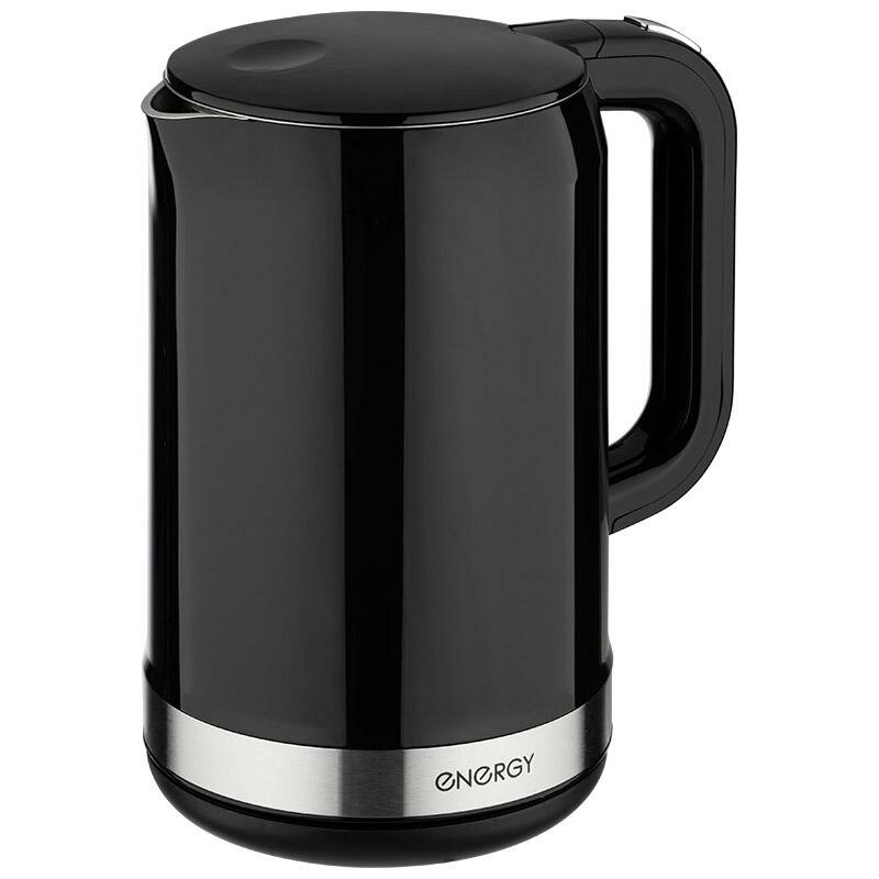 Чайник электрический 1.7Л 1500-1800ВТ диск двойн корпус сталь /пластик ENERGY