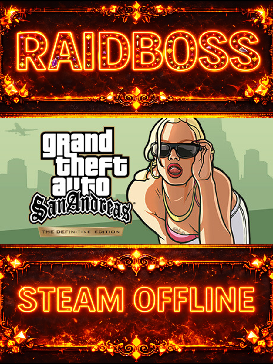 Grand Theft Auto San Andreas игра на аккаунте для ПК с OFF активацией для Steam (PC) РФ + СНГ