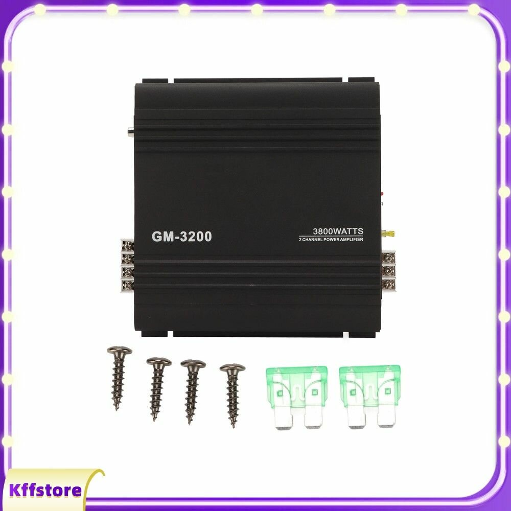 Усилитель мощности для автоаудио, 4/2-канальный, стерео Hi-Fi, мини-динамик