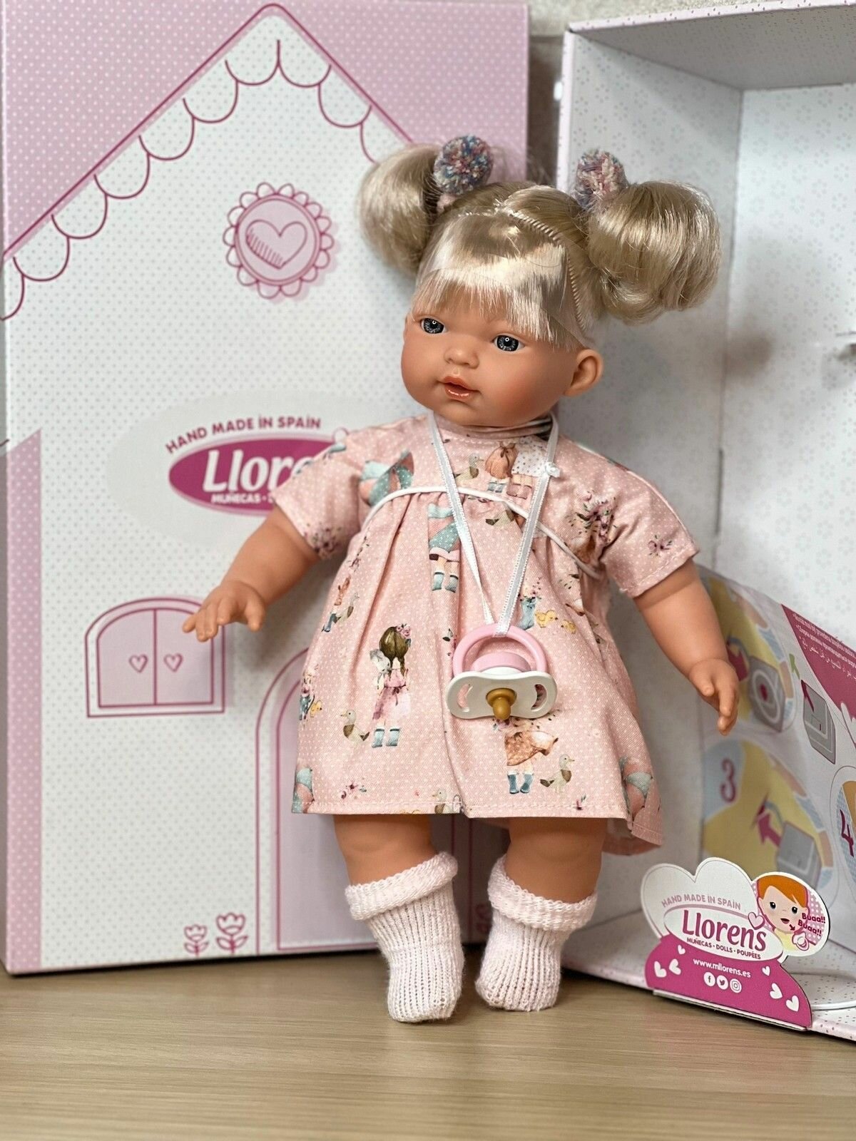 Кукла для девочки мягконабивная 33 см Аитана