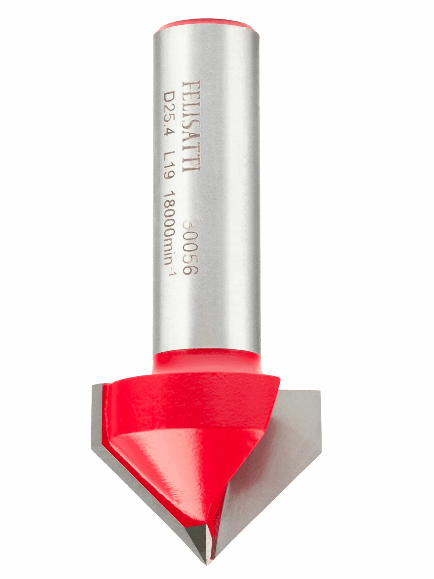 Фреза пазовая галтельная V-образ.90 V-обр. ф25.4, 90 , хв.12мм