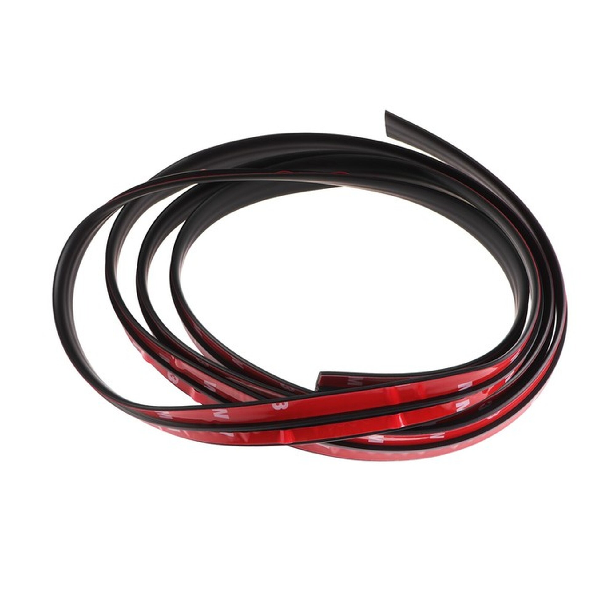 Уплотнитель стекла Сима-ленд, самоклеящийся, 1,9×200 см, черный