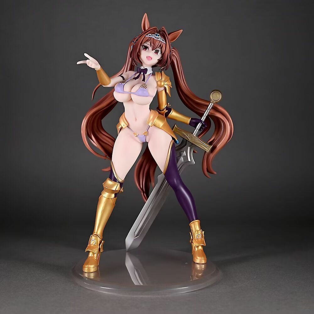 Фигурка Дайва Скарлет и Токай Тейо Daiwa Scarlet Tokai Teio из аниме Девушки-пони Uma Musume Pretty Derby, коллекционная статуэтка