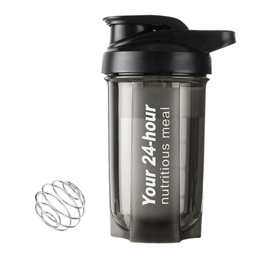 Шейкер для протеина портативный, Черный