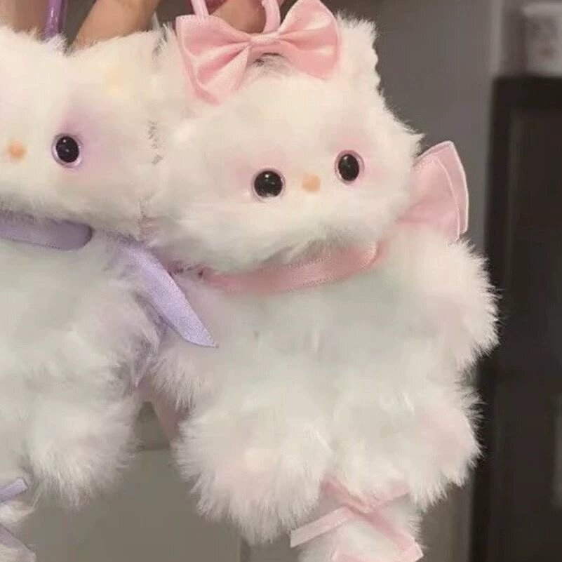 Набор для рукоделия DIY для розовой маленькой кошки 27-го - ручная игрушка из фетра с видеоуроком для подарков на день
