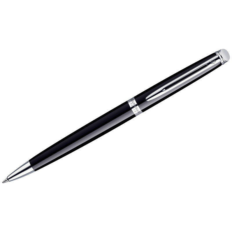 Ручка шариковая Waterman "Hemisphere Mars Black PT" синяя, 1,0мм, подарочная упаковка, 187349