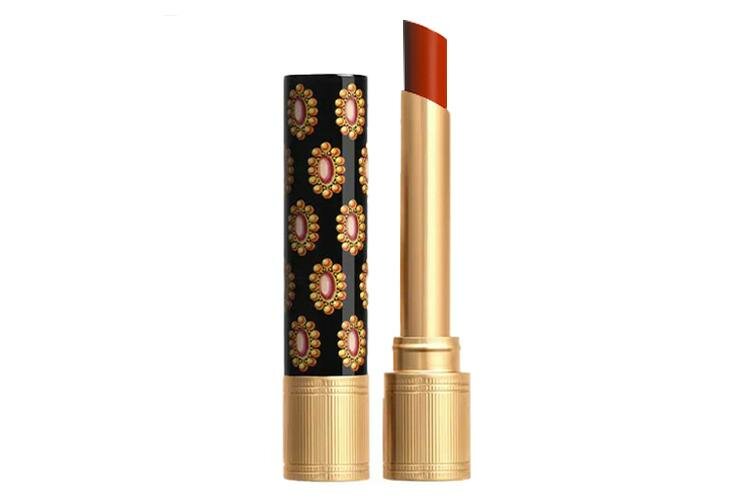 Помада женская GUCCI Qing Color Glaze Light Gem Lips Butter, оттенок #308 Rich Terracotta, увлажняющая
