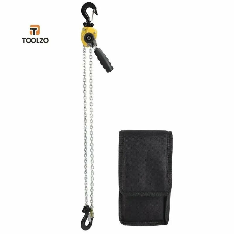 Тали ручная рычажная 250 кг, 1.5 м Лебедка ручная цепная для подъема грузов