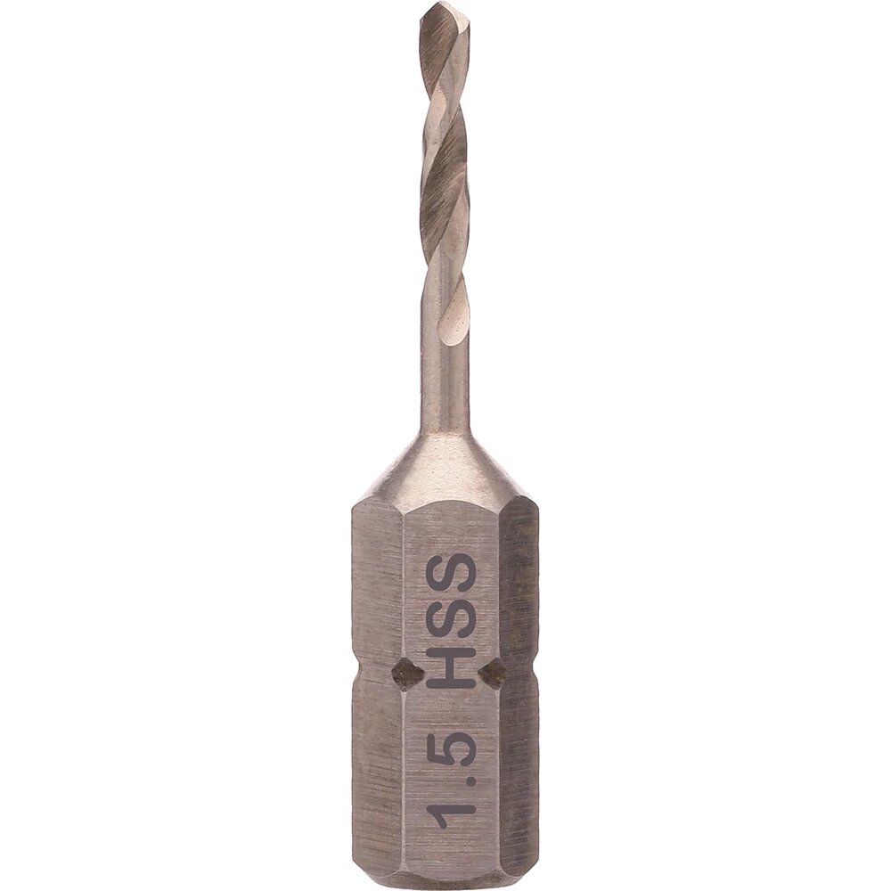 Сверло по металлу 1.5x32/10 мм, HSS-G, Hex-1/4 VOLKEL V67115