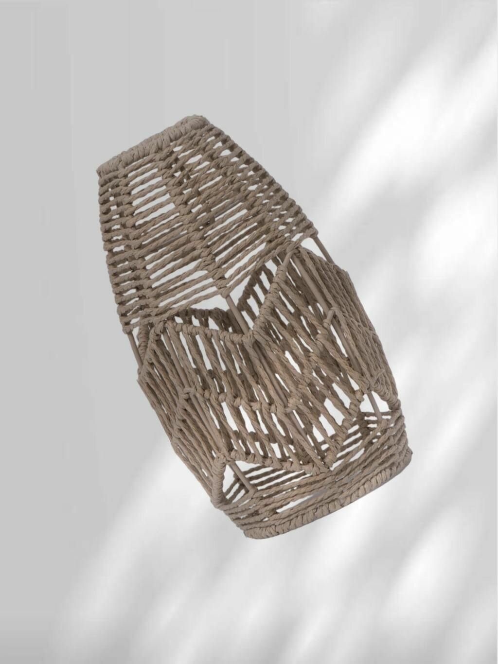 Абажур из имитации ротанга, - XH22040