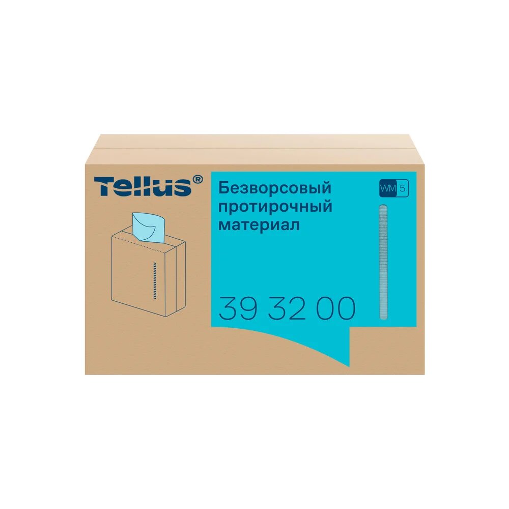 Безворсовый нетканый протирочный материал Tellus 393200