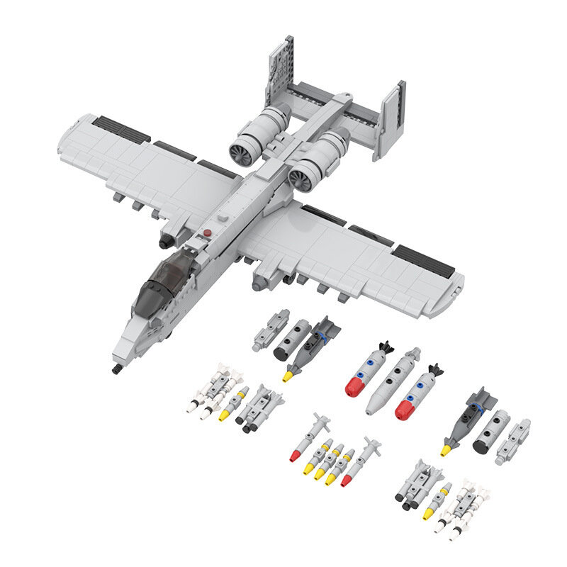 Набор MOC A-10 Thunderbolt II Attack Aircraft 12091 Набор технологий космической серии