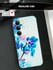 Силиконовый чехол на Realme C85 / Реалми C85 с принтом Голубая орхидея