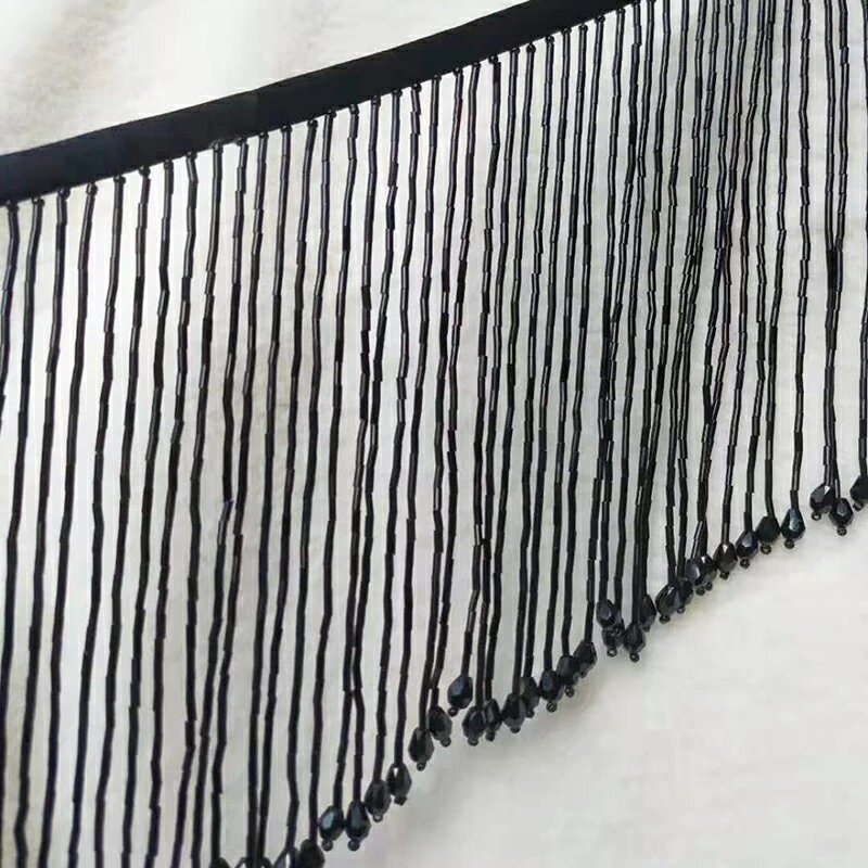 Хрустальная бахрома EEZYCO 90 см Черный, Black