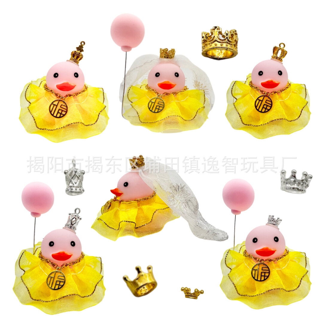 Шлем утки бутылки утки воздушного шара лотка утки свадьбы платья Свадьбы ферзя аксессуаров утки окрестности утки