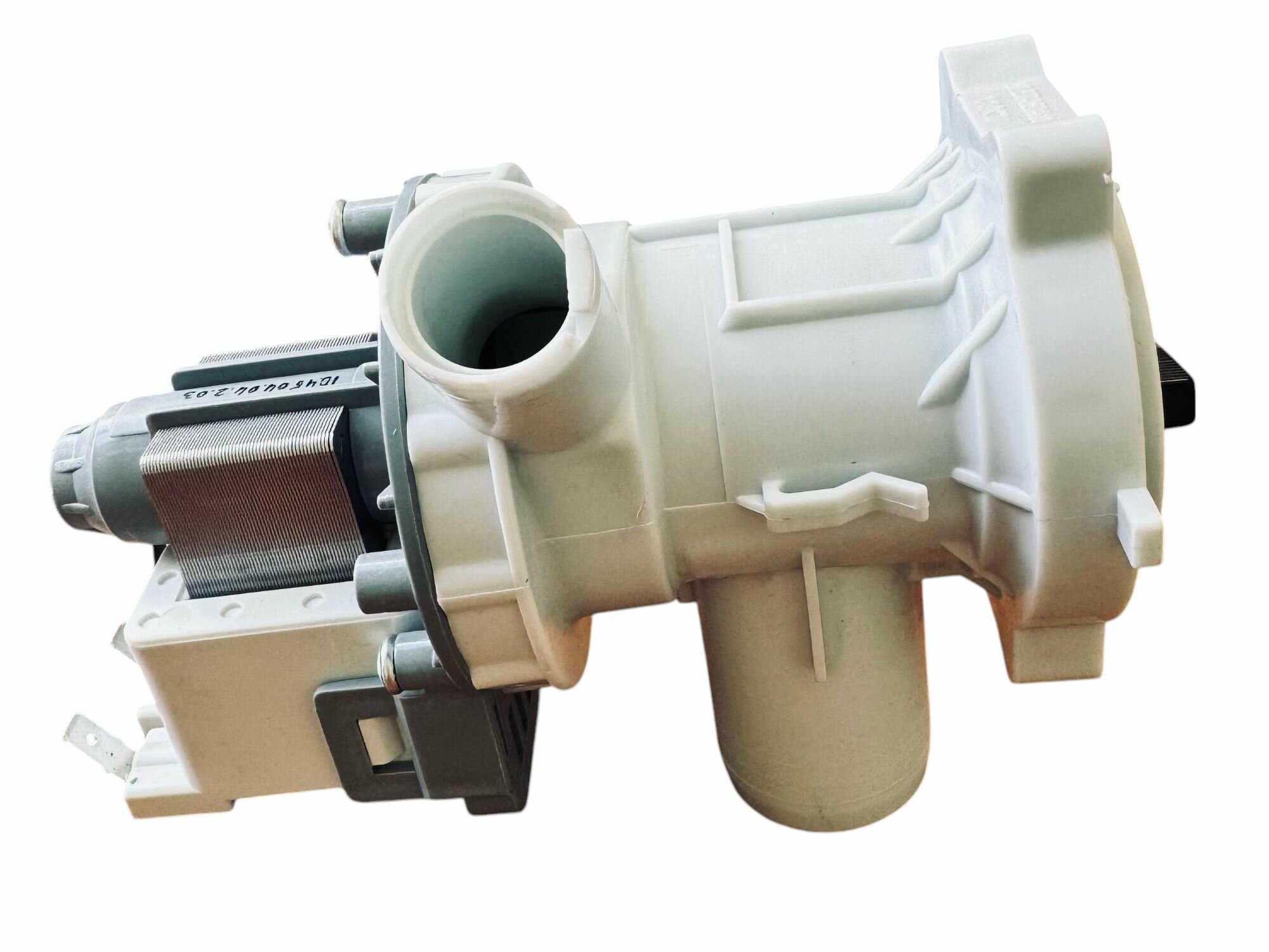 Помпа в сборе стиральной машины MIDEA, Toshiba, Hansa, Leran и т. д. WUXI HAOLI QR 11001011000245 - PX-2-35 DRAIN PUMP