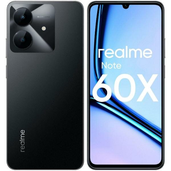 Смартфон realme Note 60x 3/64GB Black