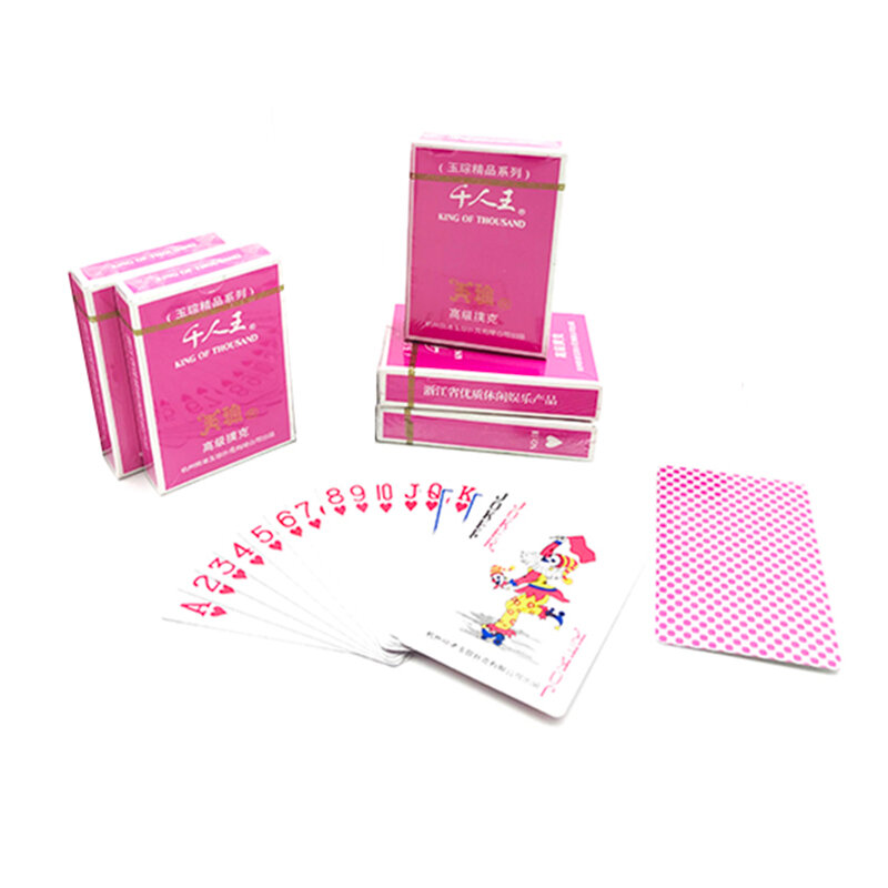 Красные и зеленые карты для покера "Тысяча людей", карты для взрослых, оригинальные карты от фабрики, 5 колод или 12 колод/коробка, бесплатная доставка